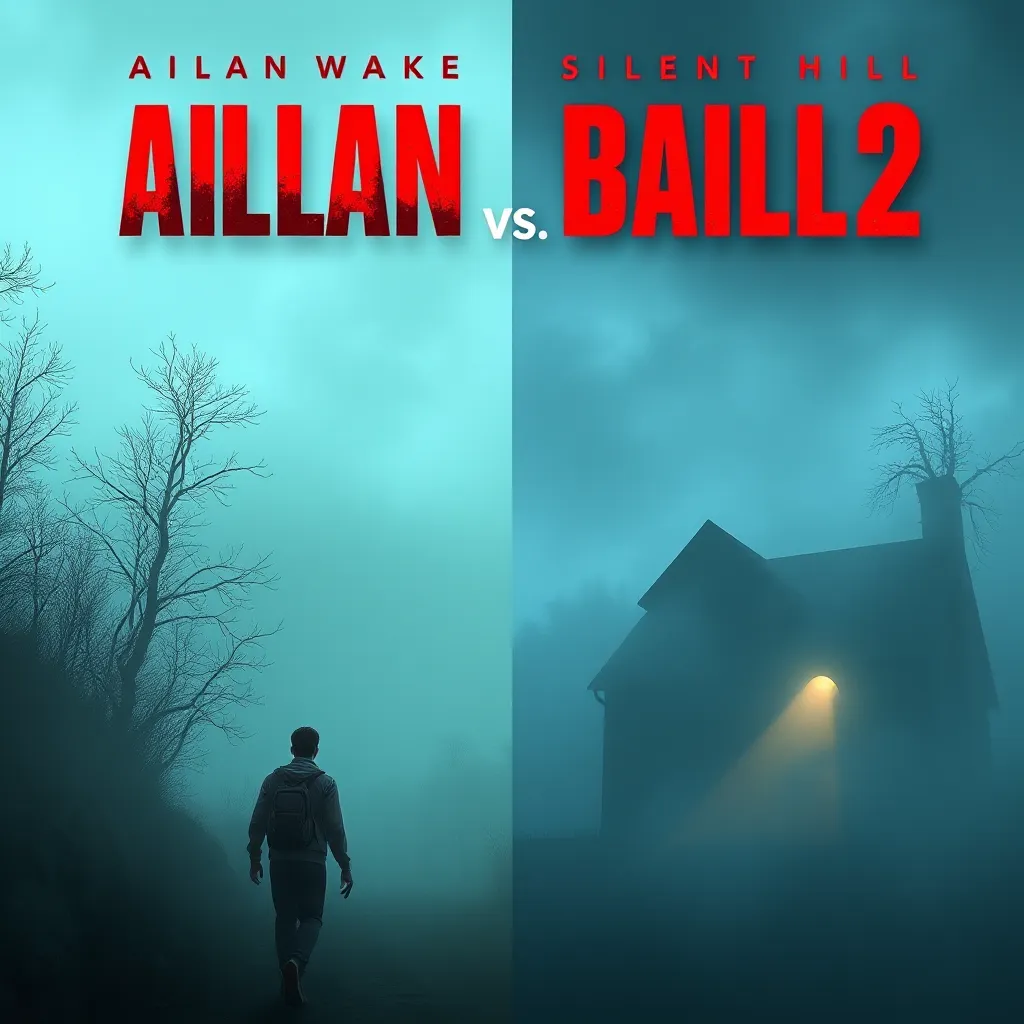 Alan Wake Remastered vs Silent Hill 2: Fog Battle : LevelUpTalk