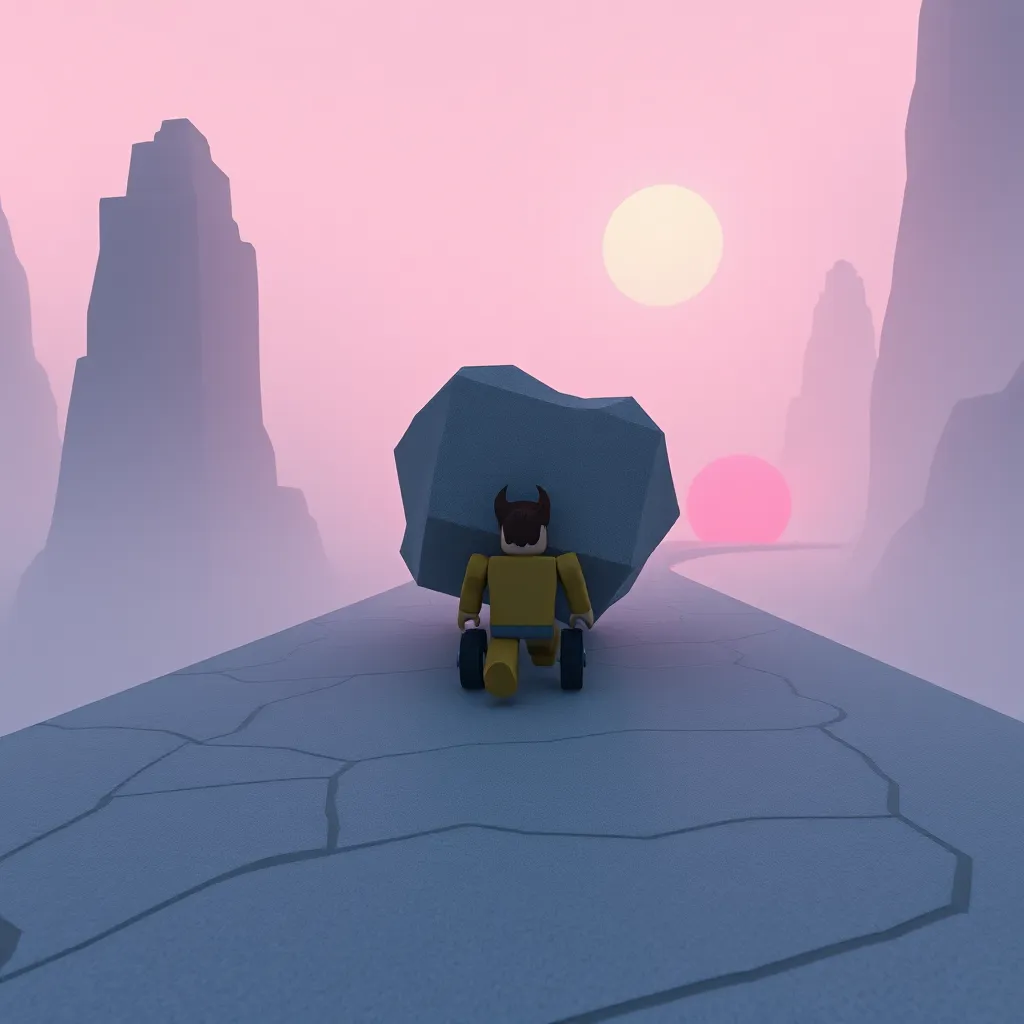 Explore the 2025 Weird Roblox Boulder Rolling Game : LevelUpTalk