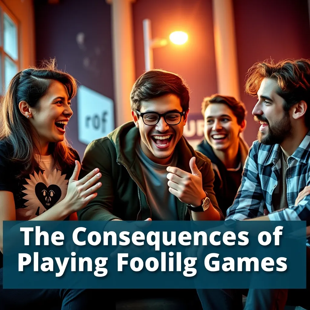 The Consequences of Playing Foolish Games : LevelUpTalk