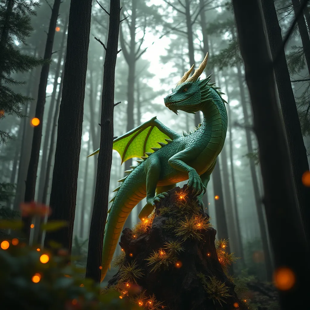 Identifying the Forest Dragon Among the Five Dragons : LevelUpTalk