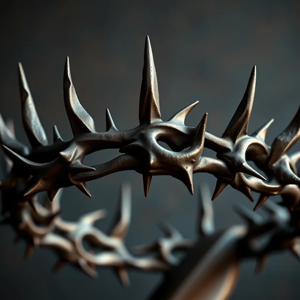 Crafting a Unique Forged Steel Crown of Thorns : LevelUpTalk