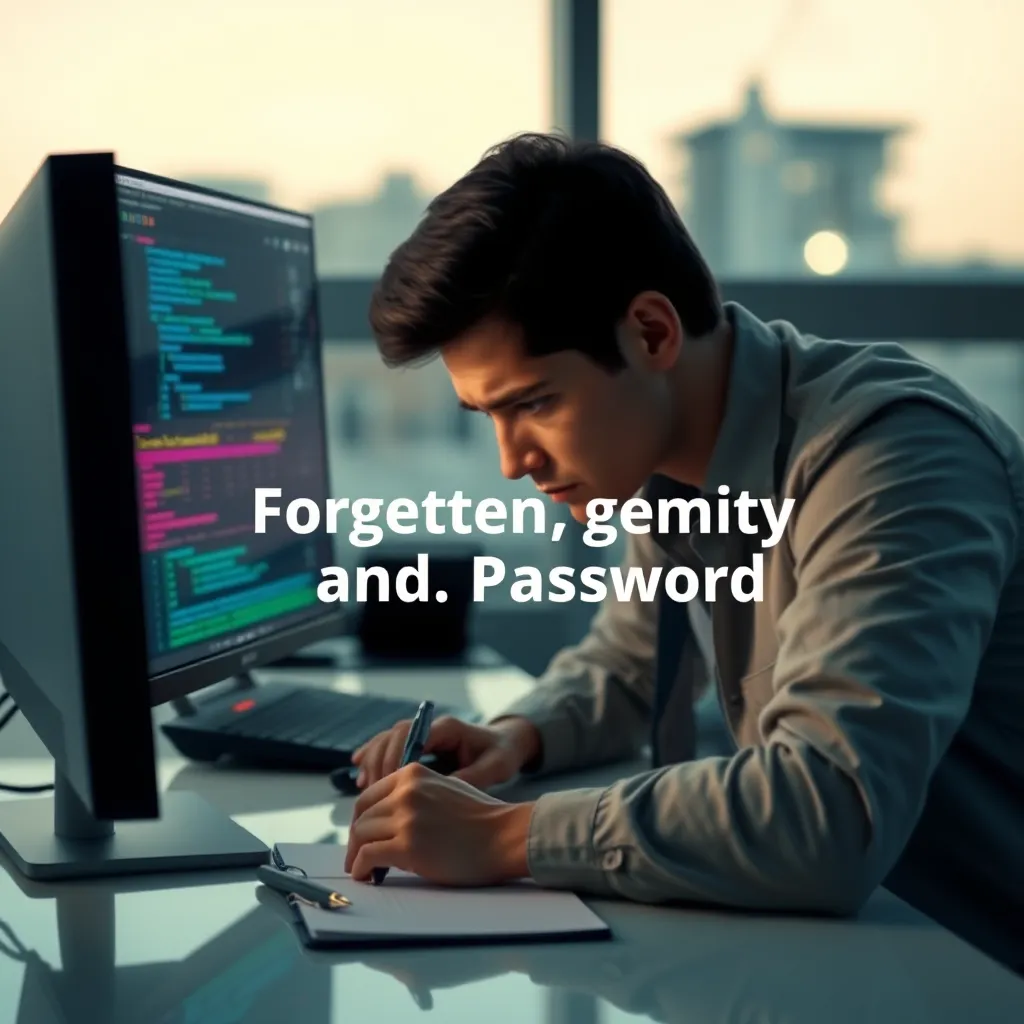 Struggles of Signing In: Forgotten Username & Password : LevelUpTalk