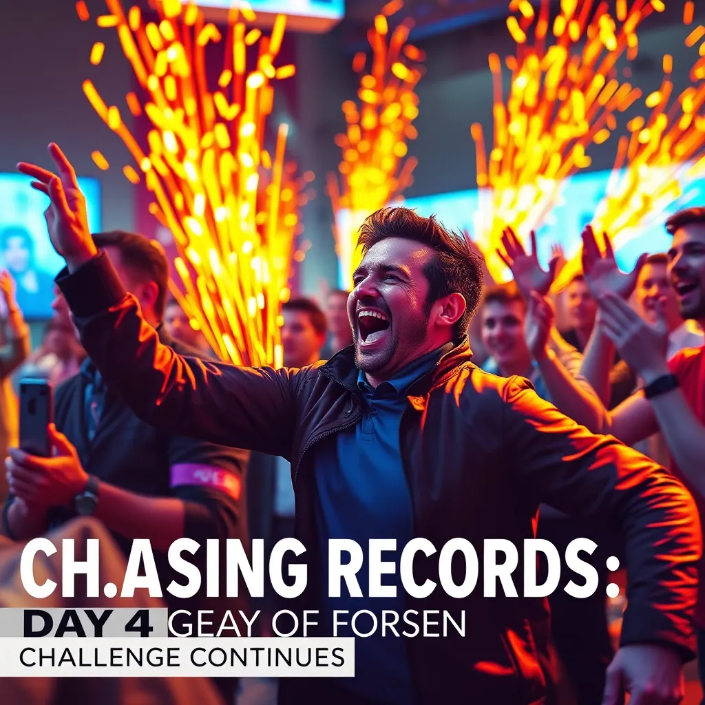 Chasing Records: Day 4 of Forsen's Challenge Continues : LevelUpTalk