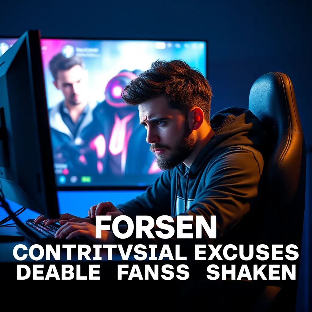 Forsen's Controversial Excuses Leave Fans Shaken : LevelUpTalk