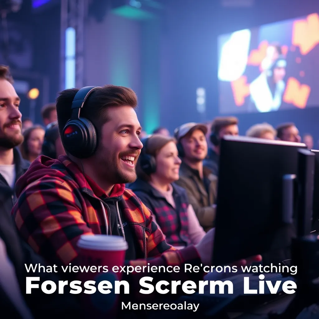 What Viewers Experience While Watching Forsen Stream Live : LevelUpTalk