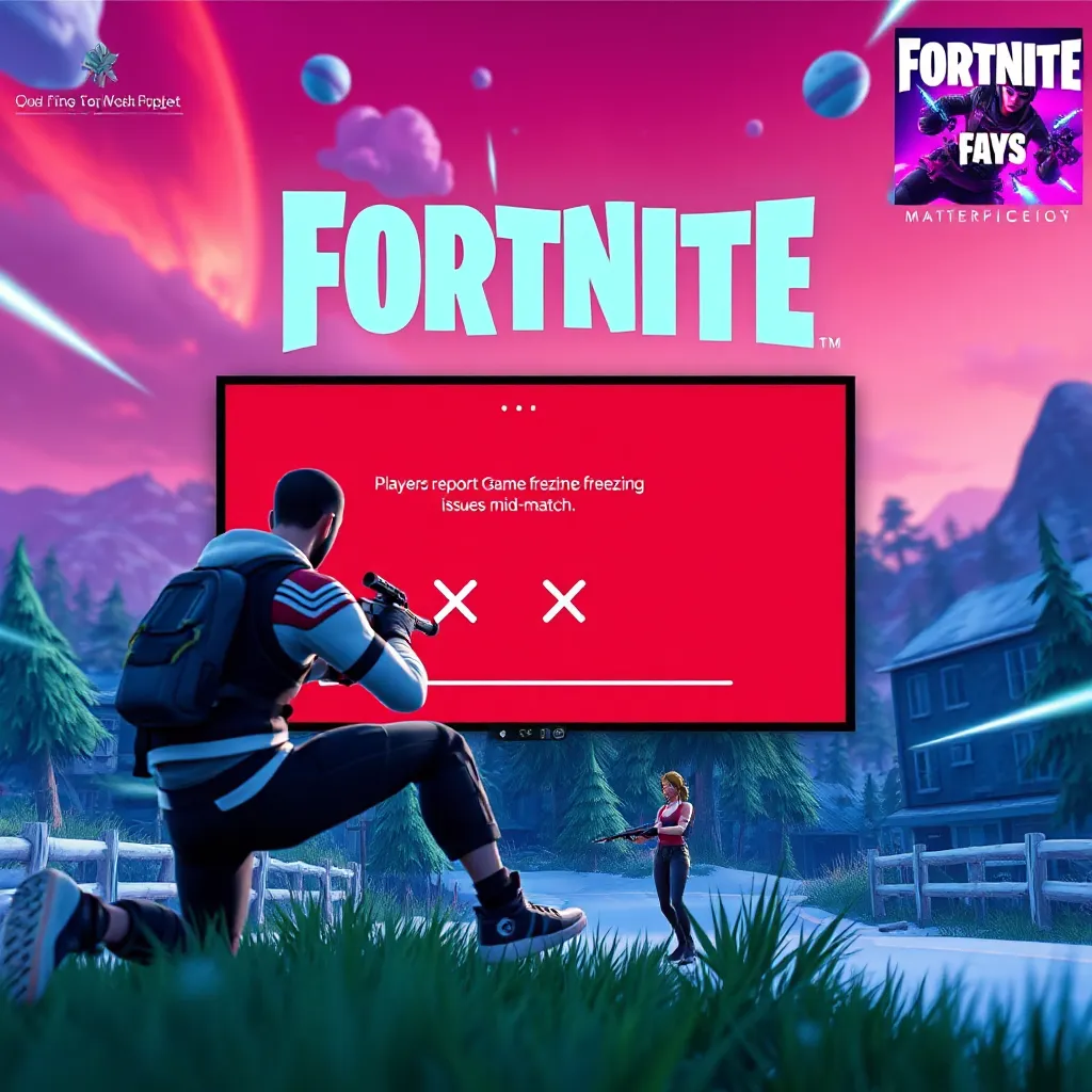 Fortnite Players Report Game Freezing Issues Mid-Match : LevelUpTalk