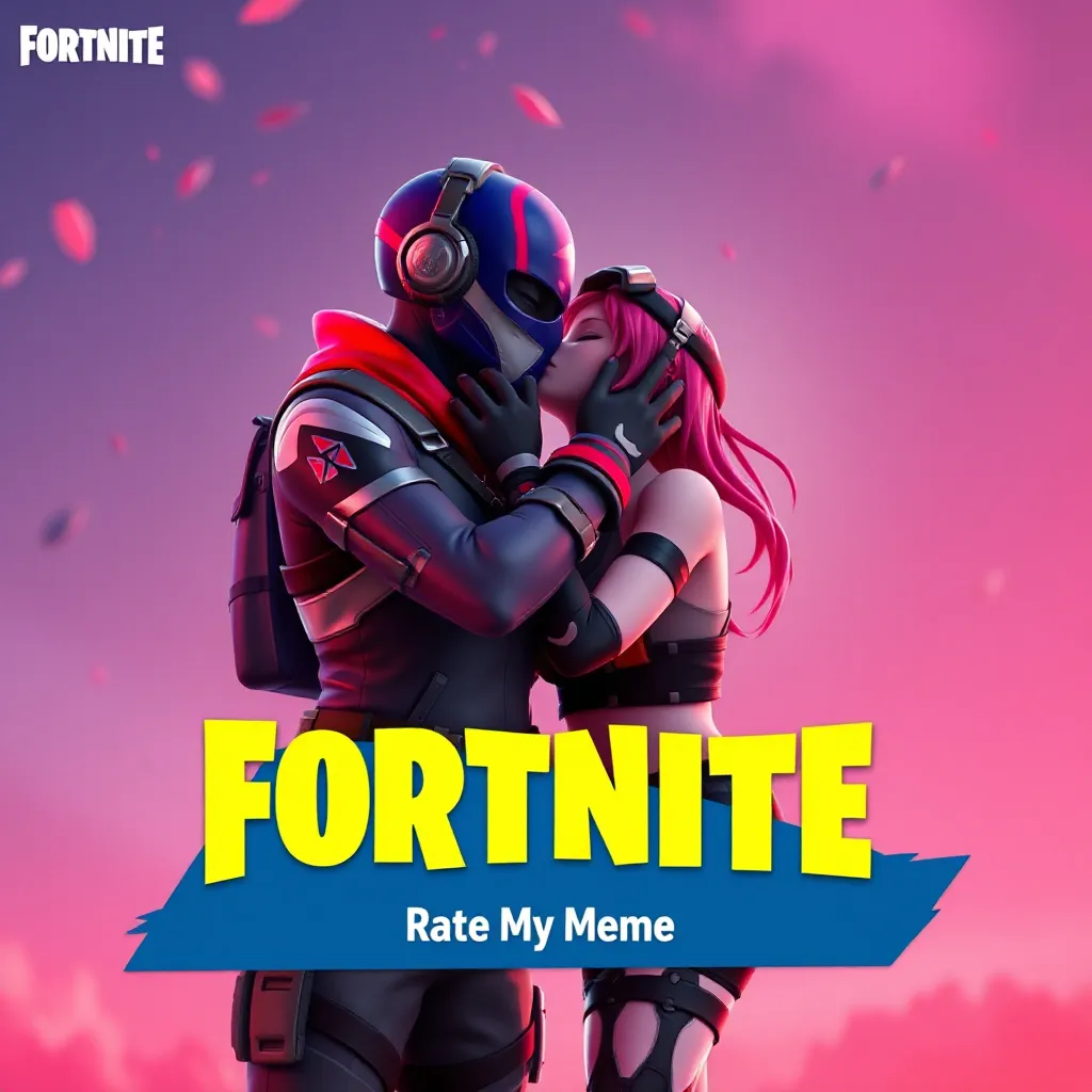 Rate My Meme: Hop on Fortnite GIFs of People Kissing : LevelUpTalk