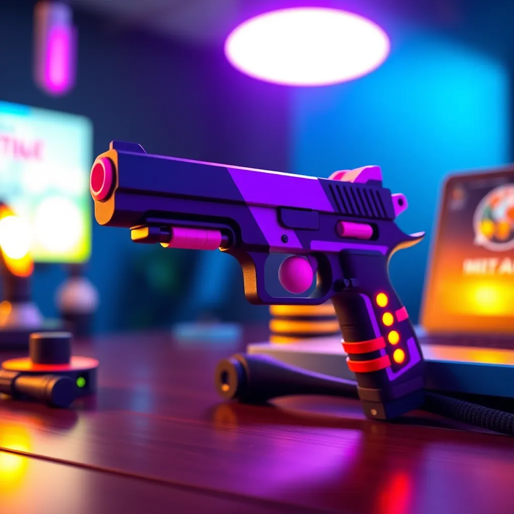Check Out This Unique Design for a Fortnite Pistol! : LevelUpTalk