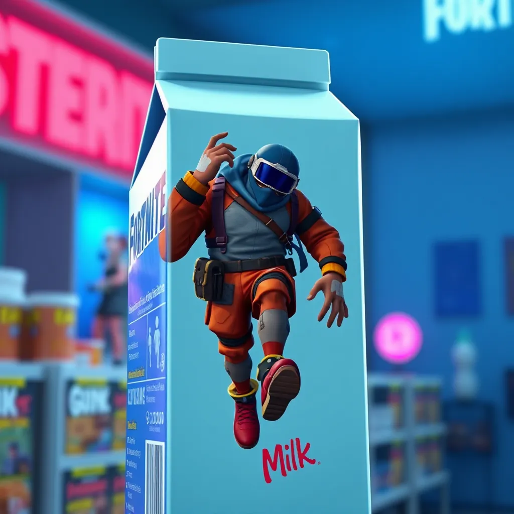 Who Is the Mystery Guy on Fortnite OG Milk Carton? : LevelUpTalk