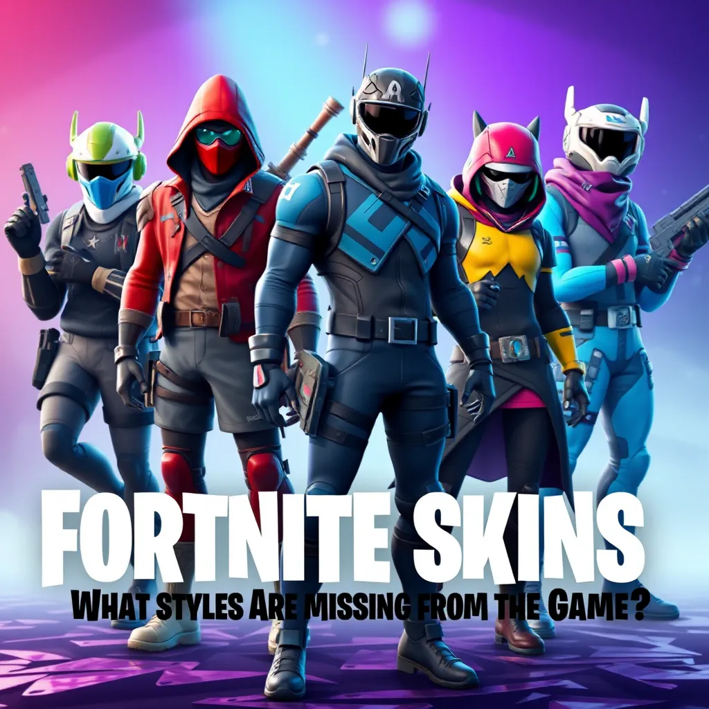 Fortnite Skins: What Styles Are Missing from the Game? : LevelUpTalk