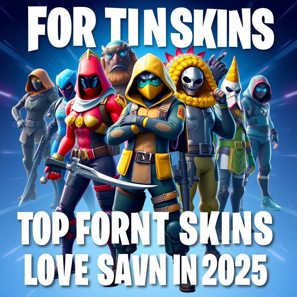 Top Fortnite Skins Fans Want the Most in 2025 : LevelUpTalk