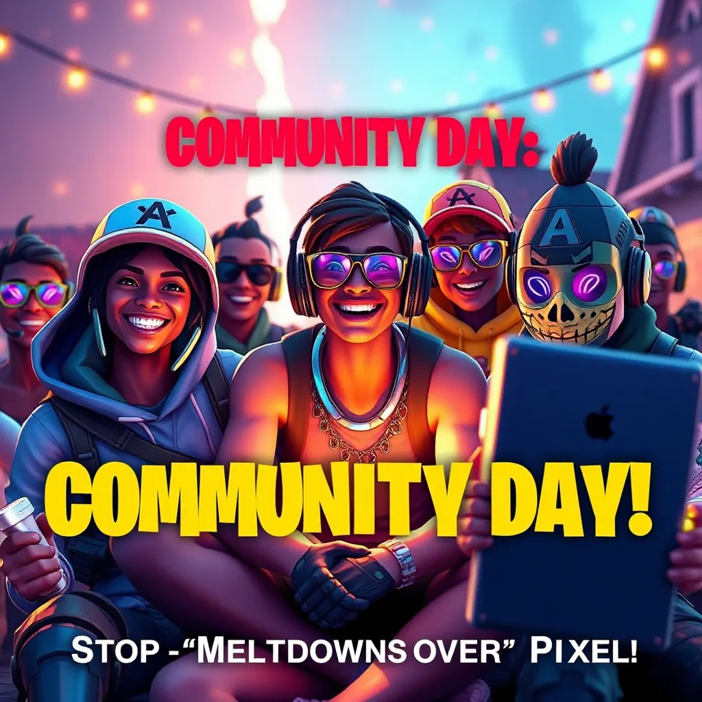 Fortnite Community Day: Stop the Meltdowns Over Pixels : LevelUpTalk