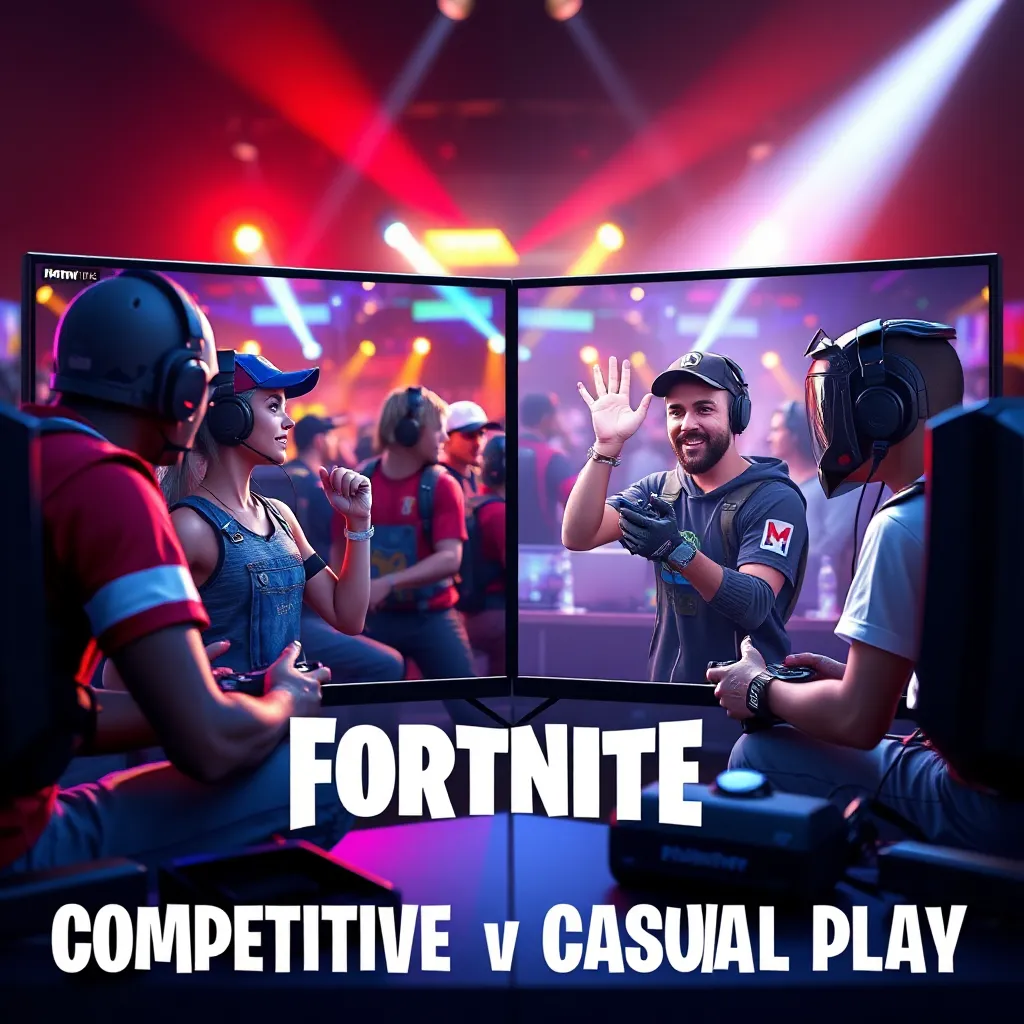 Fortnite's Struggle: Competitive vs Casual Play Needs Change : LevelUpTalk