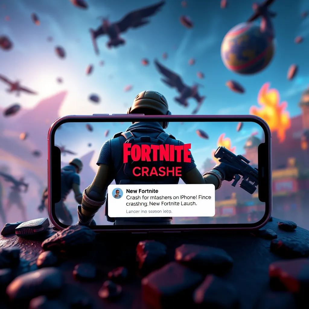 Fortnite Crashes on iPhone 11 After New Season Launch : LevelUpTalk