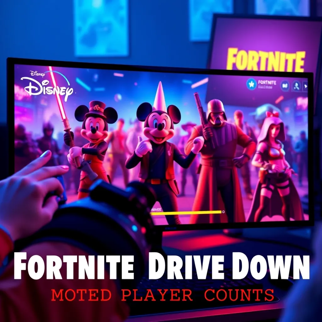 Disney Collaborations Drive Down Fortnite Player Counts : LevelUpTalk