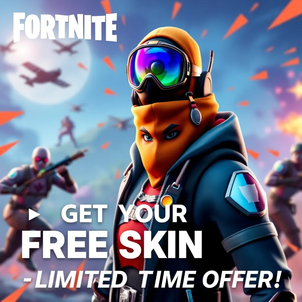 Get Your Fortnite Free Skin Today – Limited Time Offer! : LevelUpTalk