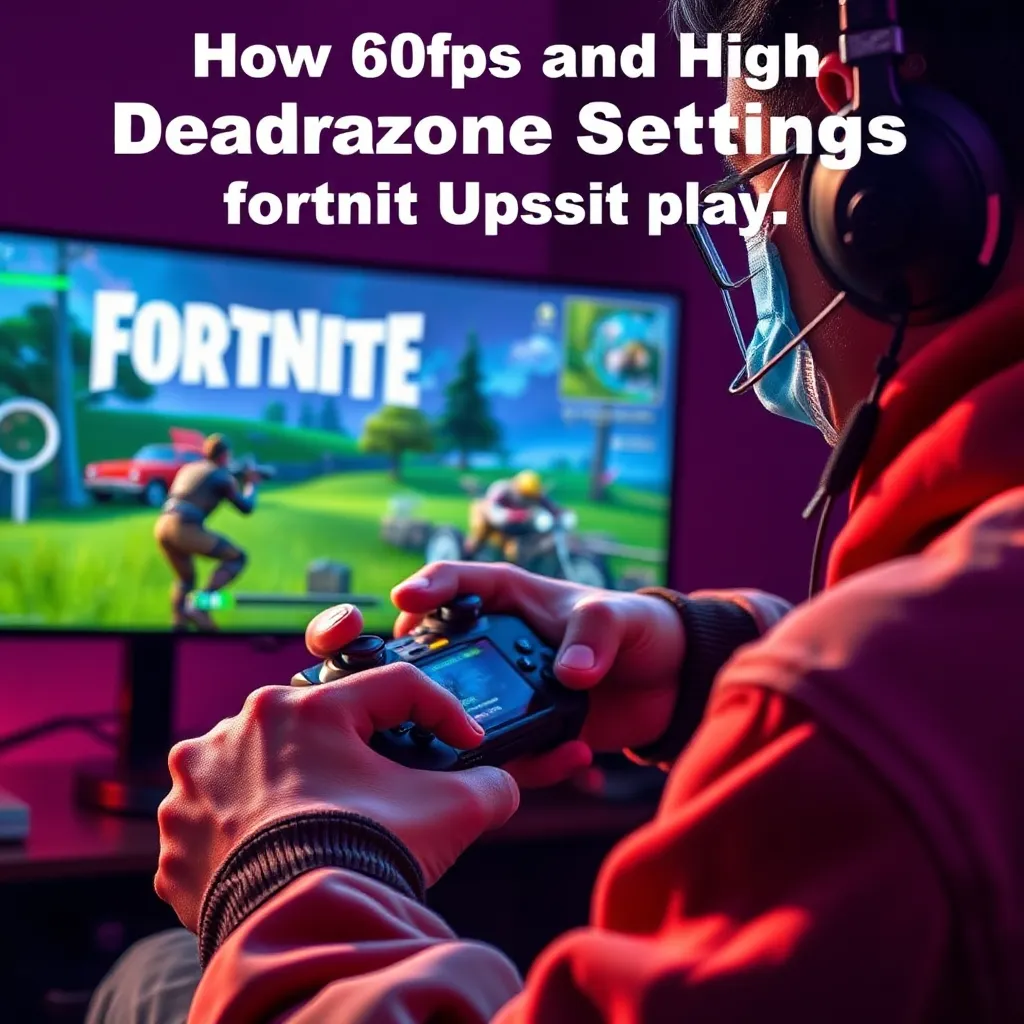 How 60fps and High Deadzone Settings Impact Fortnite Gameplay : LevelUpTalk