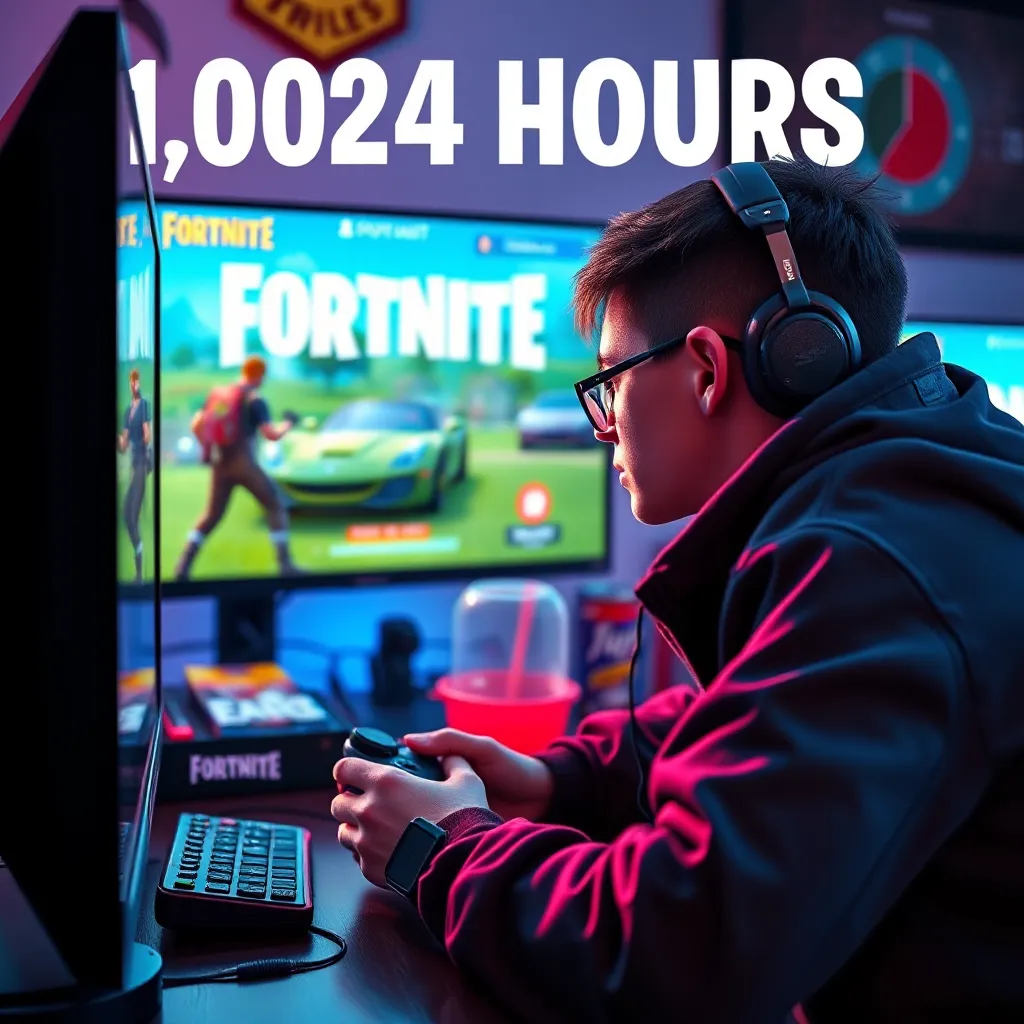 1,024 Hours on Fortnite: Is It Too Much Time? : LevelUpTalk