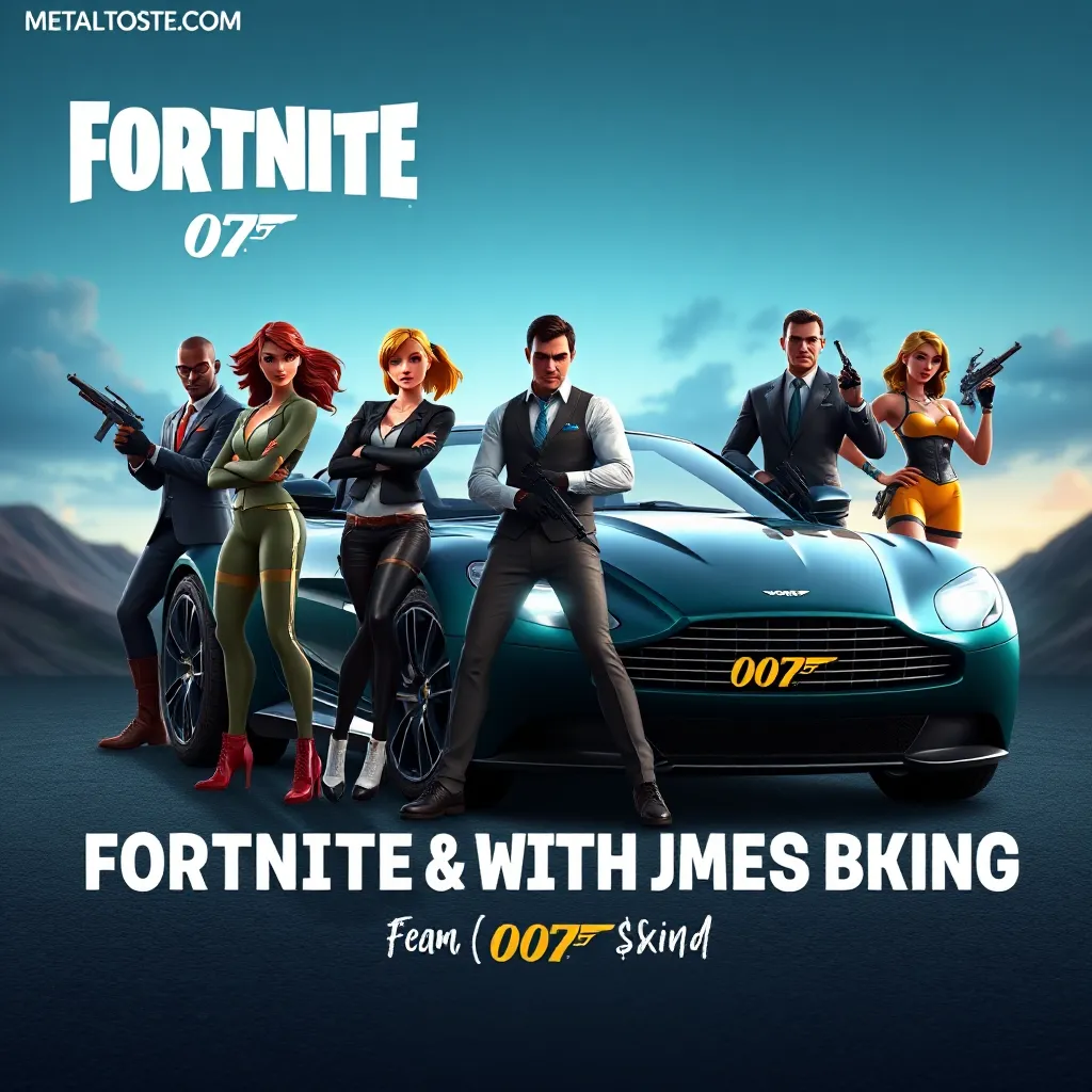 FORTNITE Teams Up with James Bond for Epic Skins : LevelUpTalk