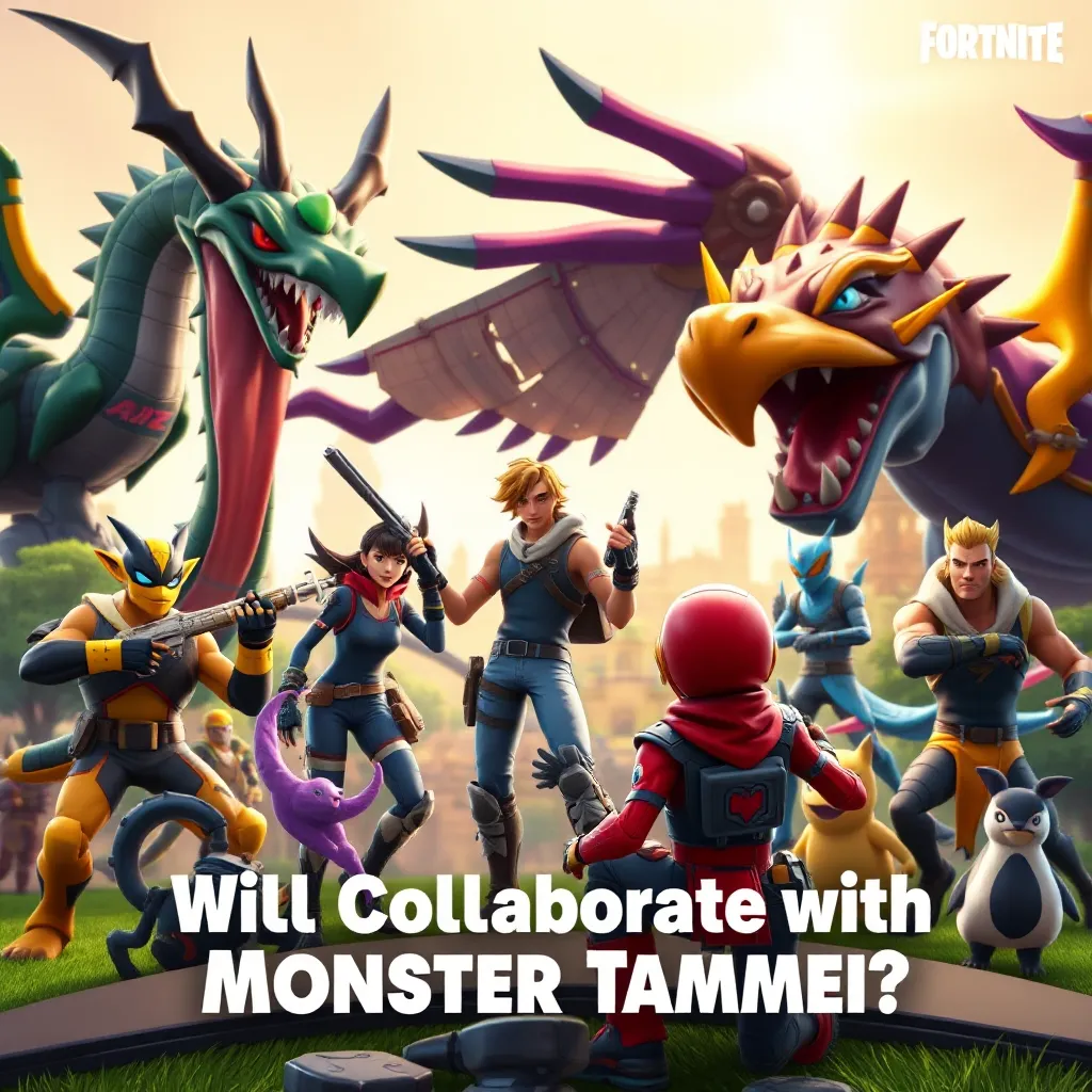 Will Fortnite Collaborate with Monster Tamer Franchises? : LevelUpTalk