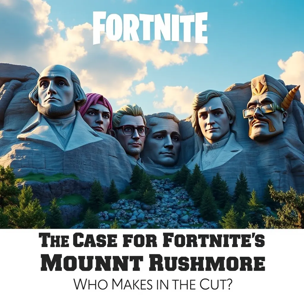 The Case for Fortnite's Mount Rushmore: Who Makes the Cut? : LevelUpTalk
