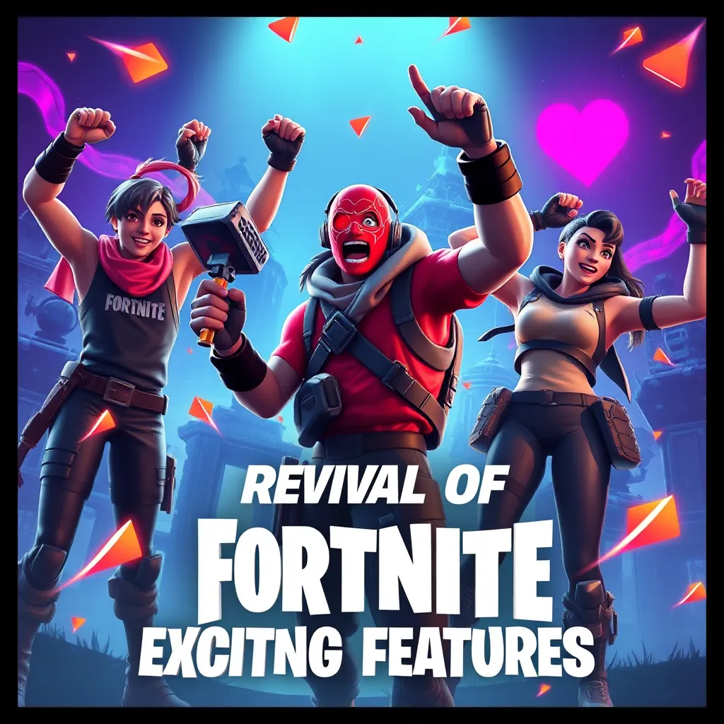 Revival of Fortnite Brings Exciting New Features : LevelUpTalk