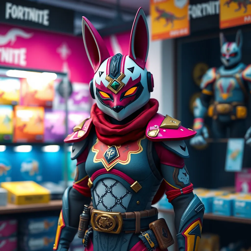 Fortnite Painted Kitsune Armor: Why Can't I Buy It? : LevelUpTalk