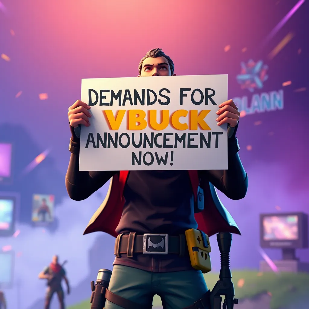 Demands for Fortnite Vbuck Changes Announcement Now! : LevelUpTalk