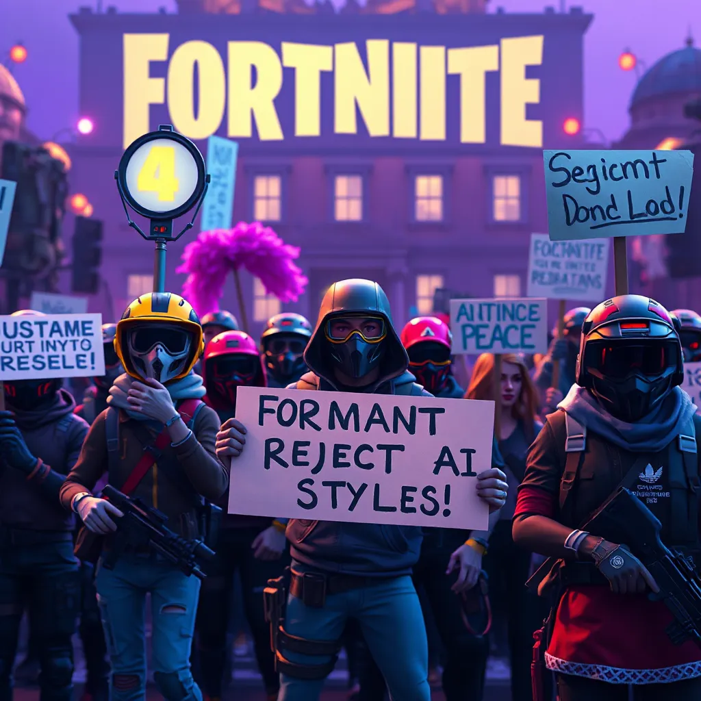 Fortnite Fans Reject AI Images: The Backlash Explained : LevelUpTalk