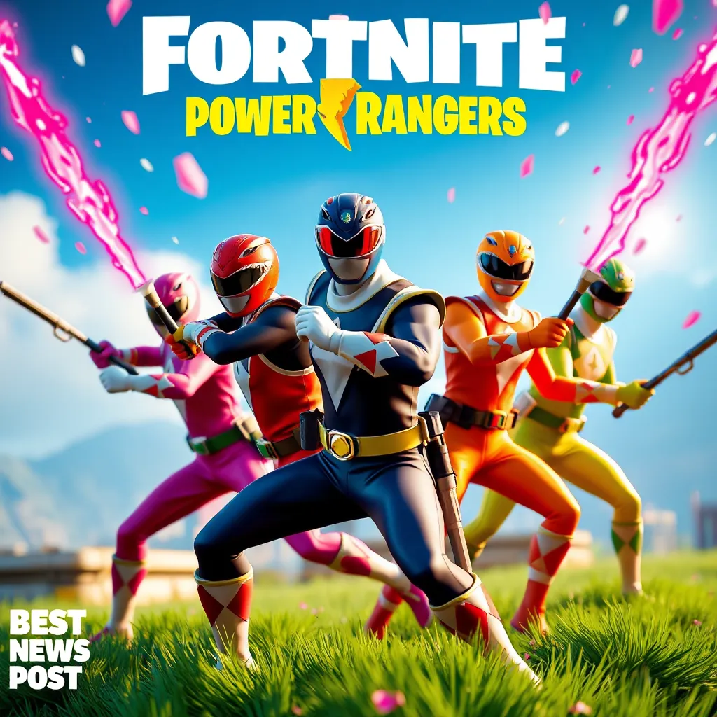 Fortnite x Power Rangers Collaboration Trailer Shocks Fans : LevelUpTalk