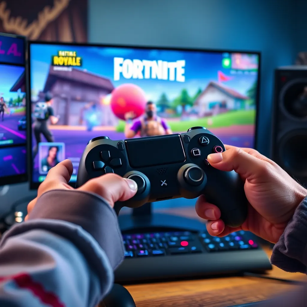 Playing Fortnite on PC with a PS4 Controller: Is It Possible? : LevelUpTalk
