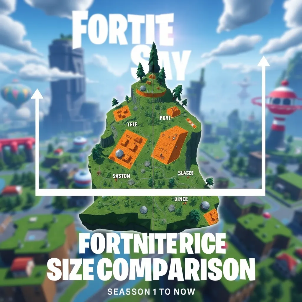 Fortnite Size Comparison: Chapter 3 Season 1 to Now : LevelUpTalk