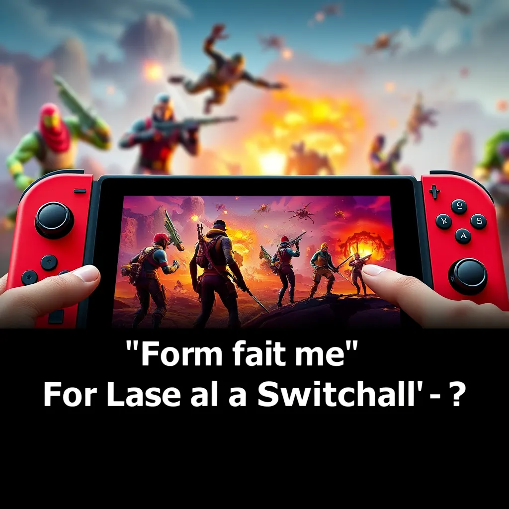 Is Fortnite on Switch Facing a Critical Downfall? : LevelUpTalk