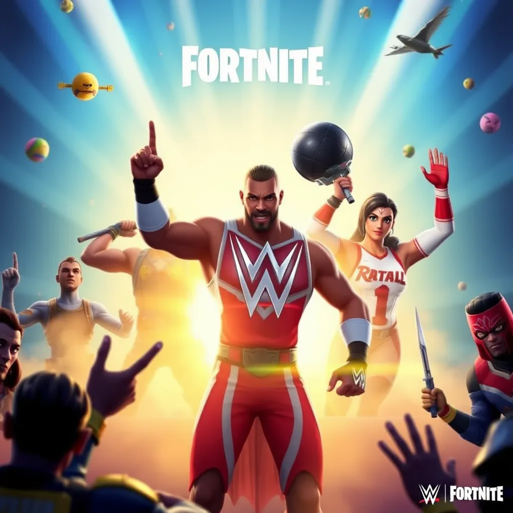 Fortnite and WWE Team Up for Epic Showcase Event! : LevelUpTalk