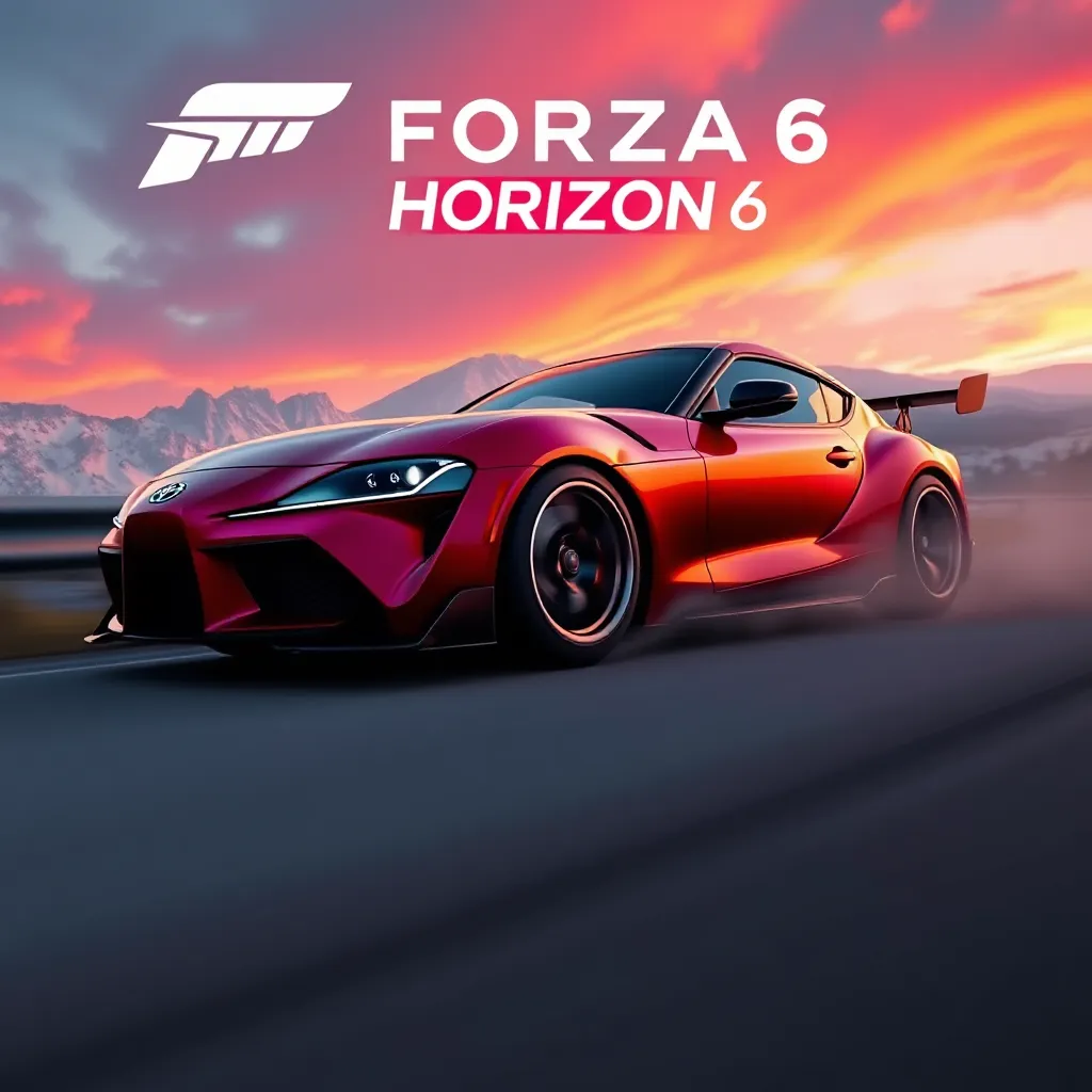 Forza Horizon 6 Cover Leaked Featuring Toyota GR GT : LevelUpTalk