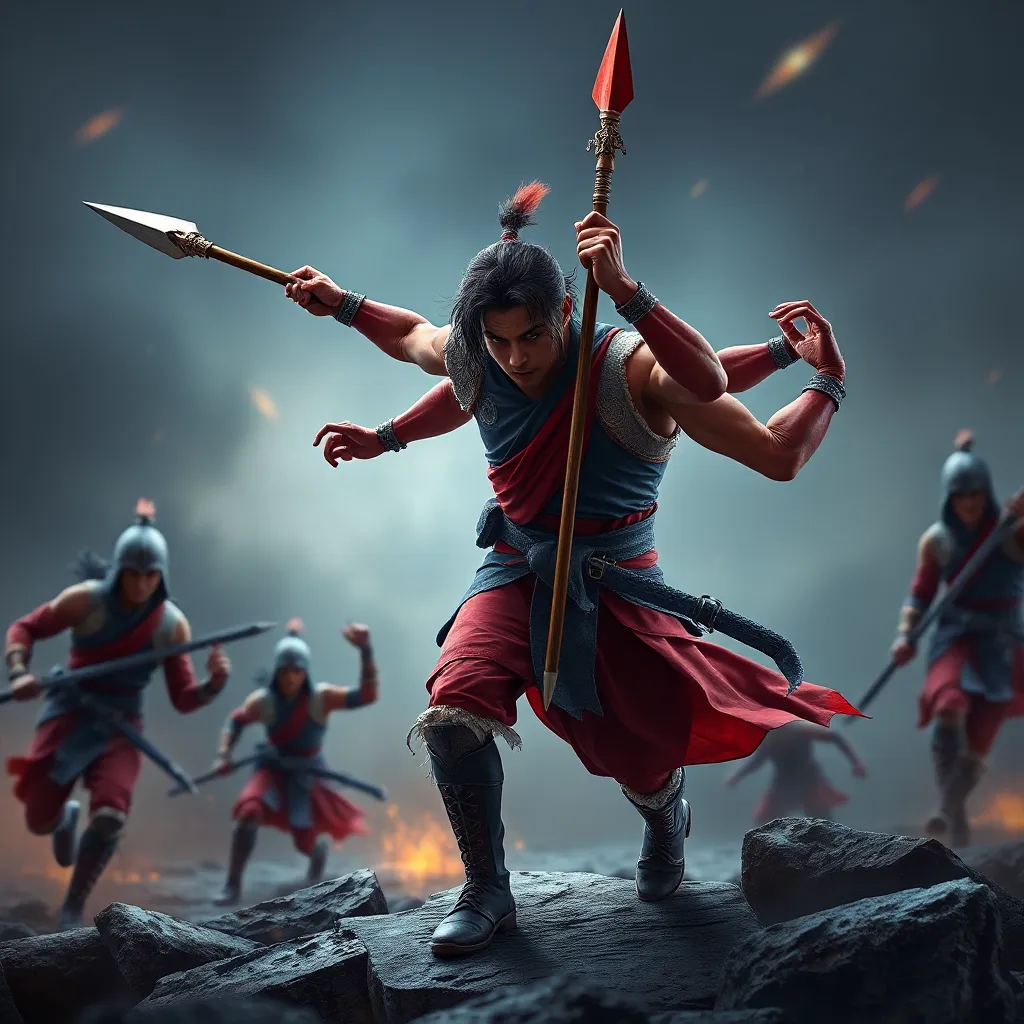 Exploring the Potential of Four Arms and a Spear : LevelUpTalk