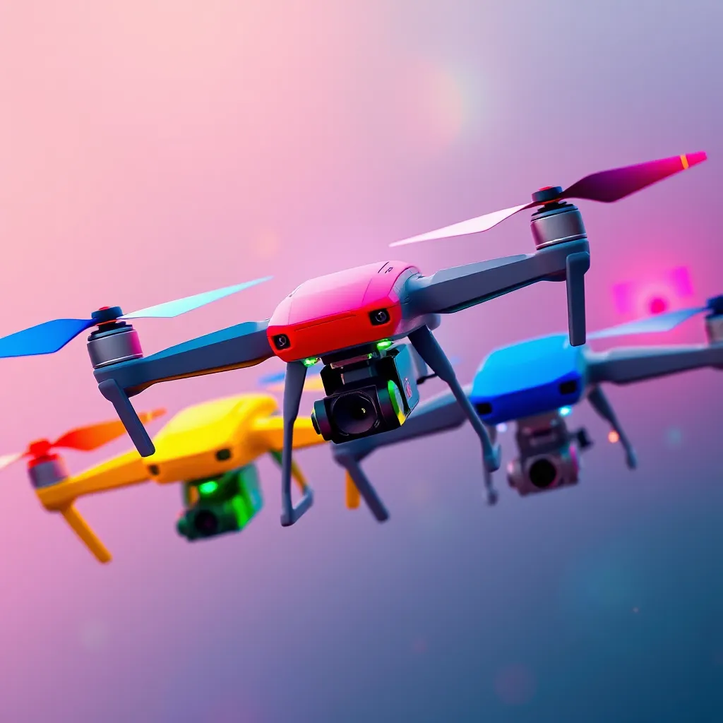 Exploring the Four Known Colors of Drones : LevelUpTalk
