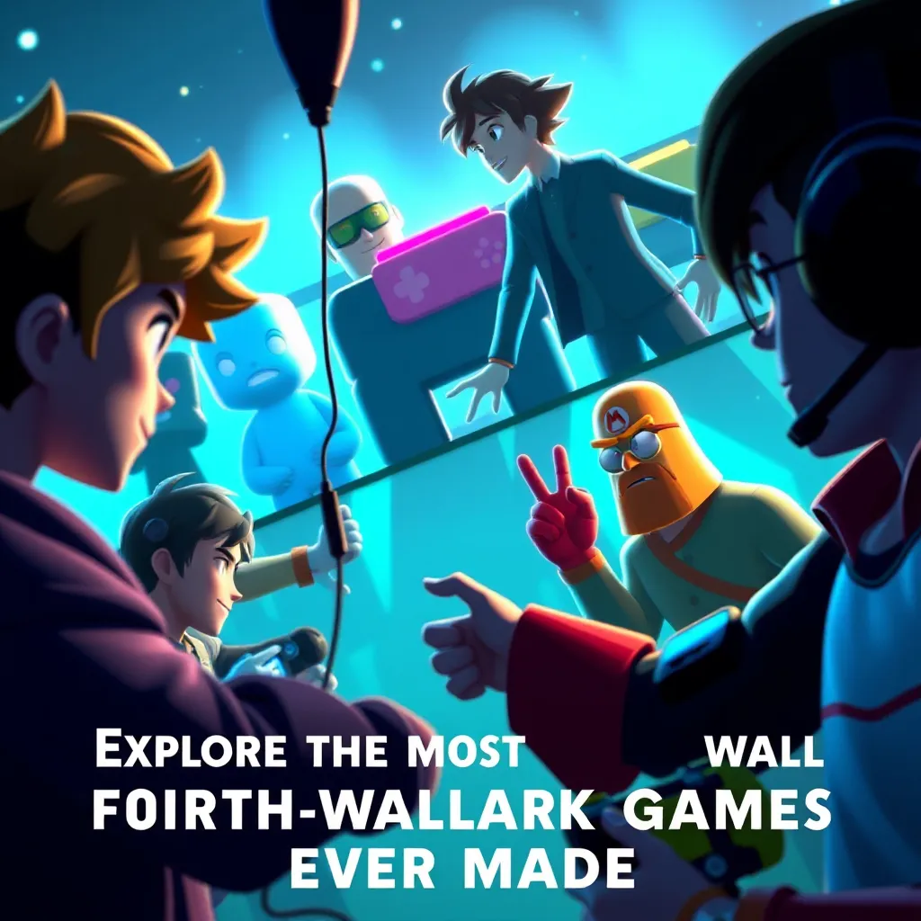 Explore the Most Fourth-Wall-Breaking Games Ever Made : LevelUpTalk