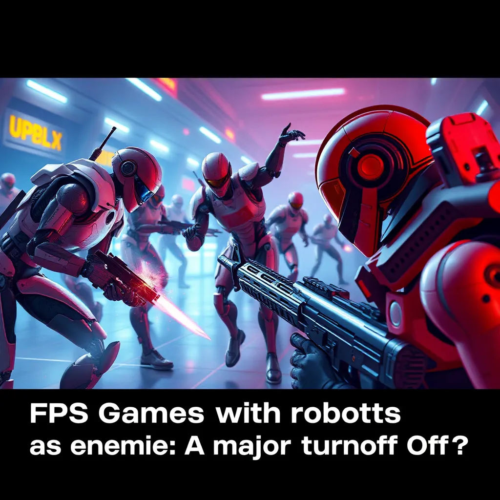 FPS Games with Robots as Enemies: A Major Turn Off? : LevelUpTalk