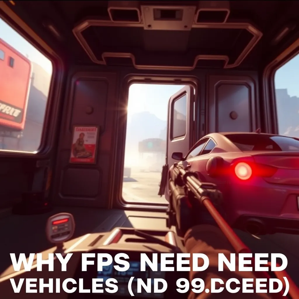 Why FPS Games Need Vehicles or Doors to Succeed : LevelUpTalk