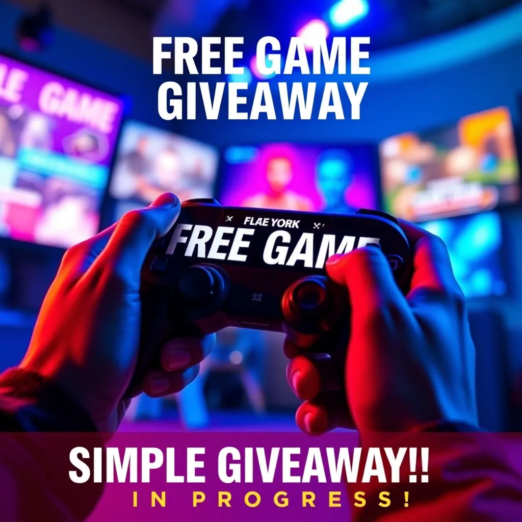 Claim Your Free Games Now: Simple Giveaway in Progress! : LevelUpTalk