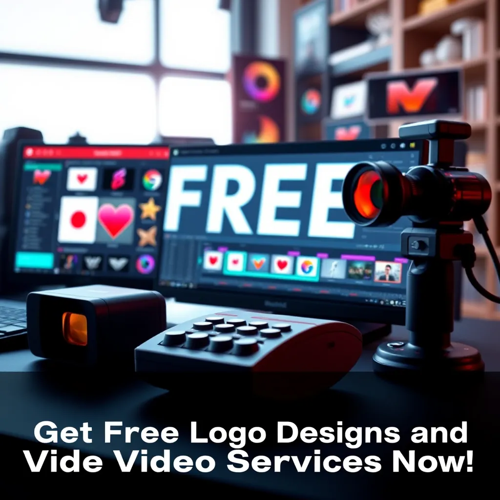 Get Free Logo Design and Video Editing Services Now! : LevelUpTalk