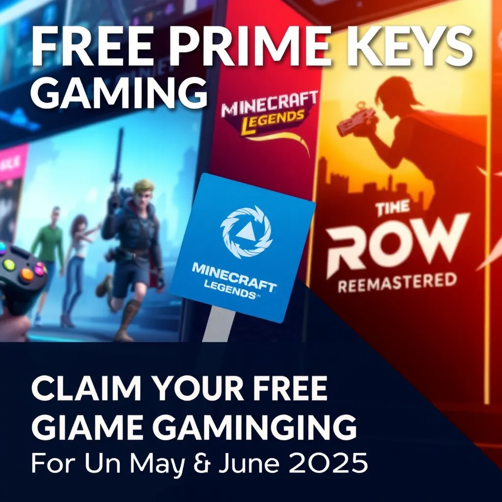 Claim Your Free Prime Gaming Keys for May and June 2025 : LevelUpTalk