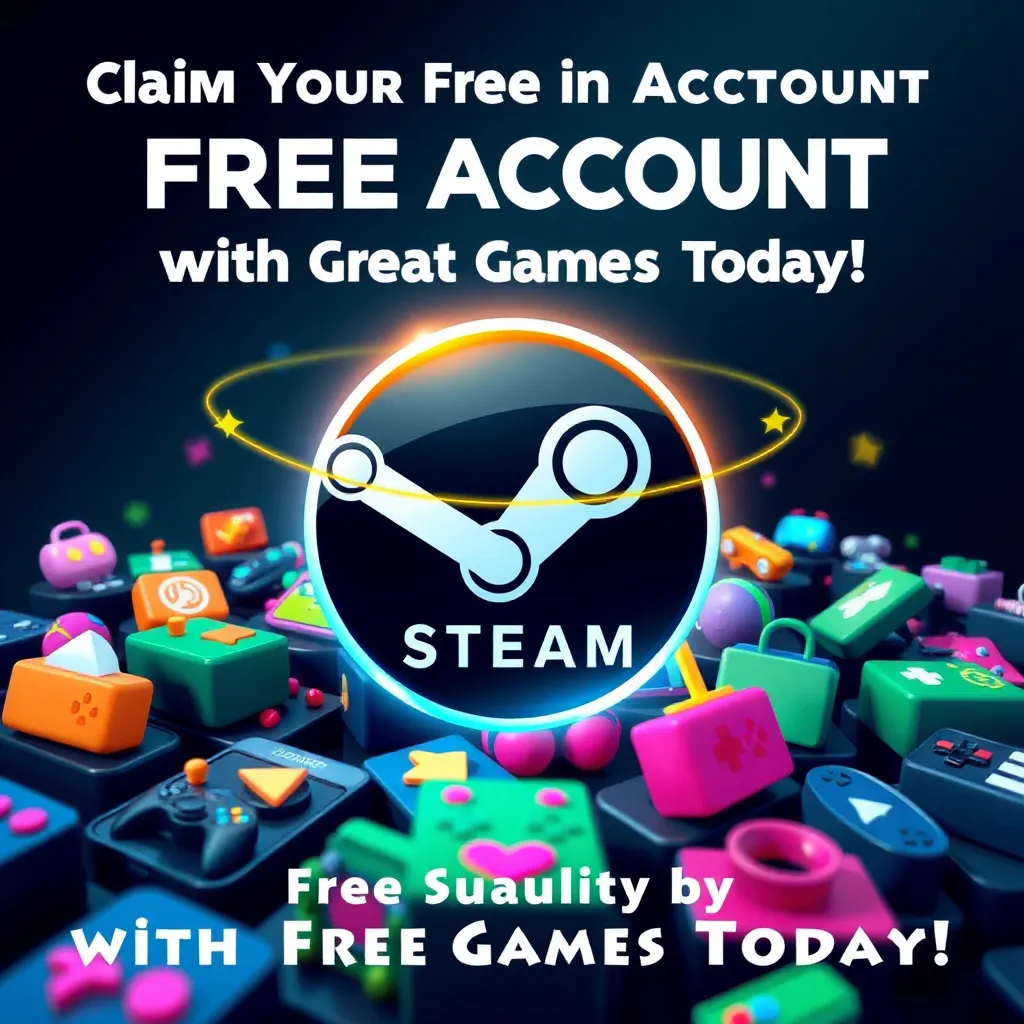 Claim Your Free Steam Account with Great Games Today! : LevelUpTalk