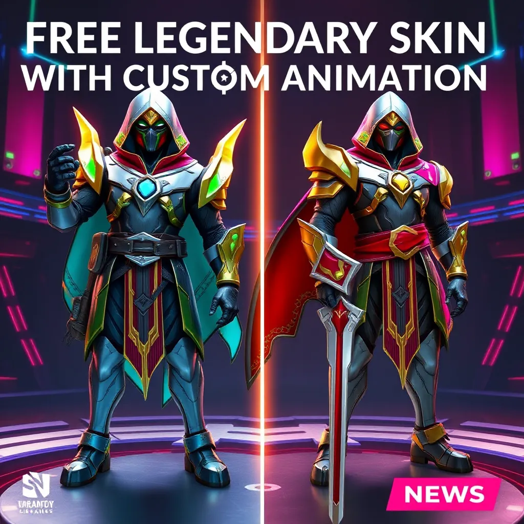 Free Legendary Skin Gains Special Features Over Paid Var. : LevelUpTalk