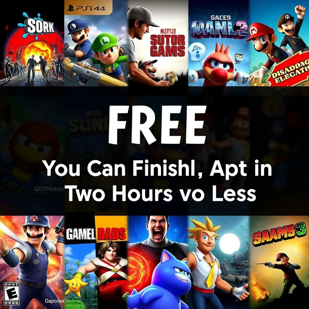 Top Free PC Games You Can Finish in Two Hours or Less : LevelUpTalk