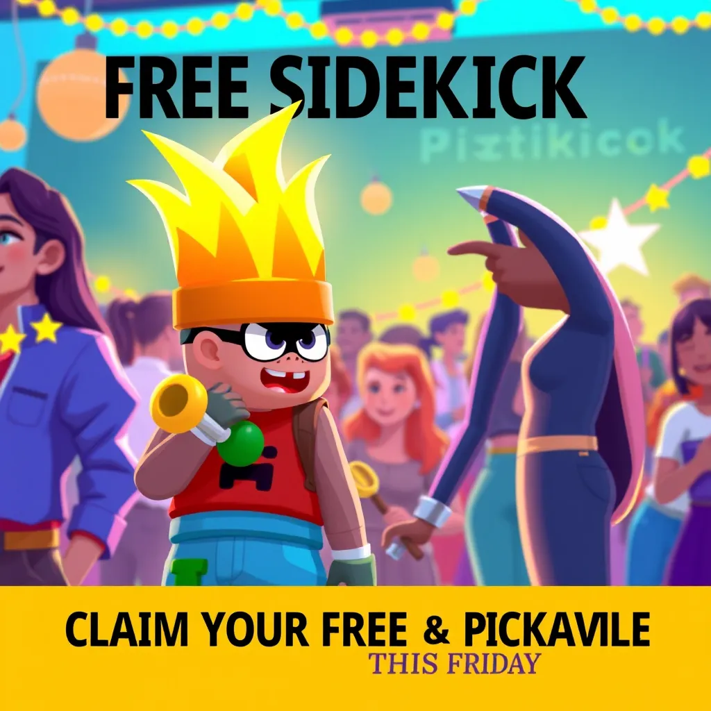 Claim Your Free Sidekick and Pickaxe this Friday : LevelUpTalk