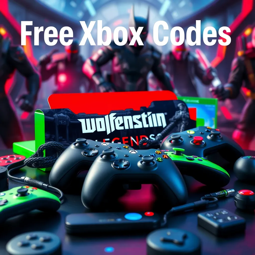 Get Free Xbox Codes for Wolfenstein II and Minecraft Legends : LevelUpTalk