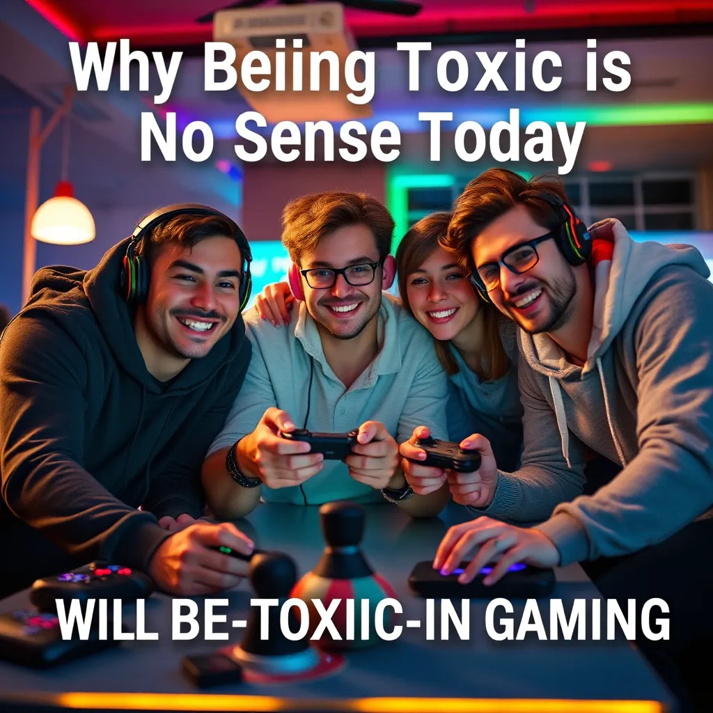 Why Being Toxic in Gaming Makes No Sense Today : LevelUpTalk