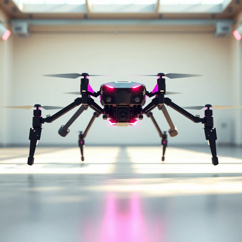 Creating a Friendly Spider Drone to Assist Instead of Attack : LevelUpTalk